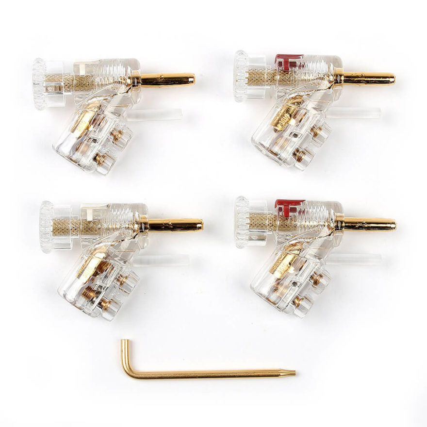 WBT-0610Cu Banana Plugs, Pure Copper