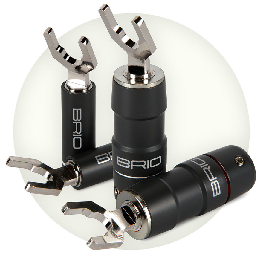 Oyaide SRBN Loudspeaker Banana Plugs Audiophile-Grade