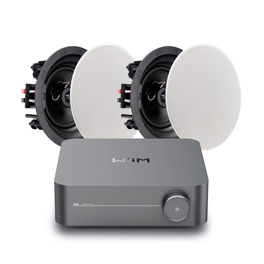 WiiM Amp and Klipsch CS-16C II Speaker Bundle - MCRU